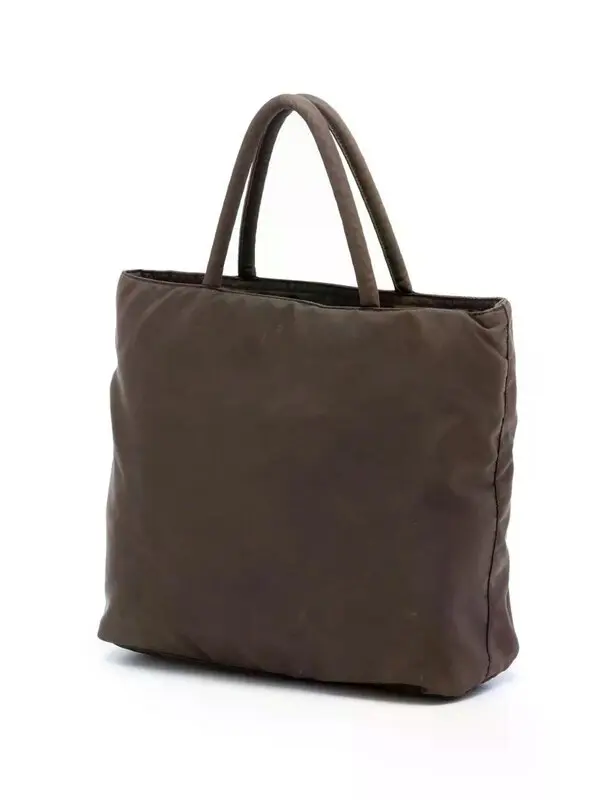 Prada 2000-2013 Tessuto Tote Bag - Brown
