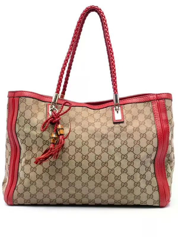Gucci 2016-2025 Gg Canvas Bella Tote