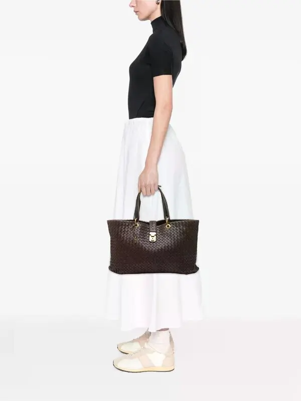 Bottega Veneta 2007 Large Nappa Intrecciato Capri Tote Bag