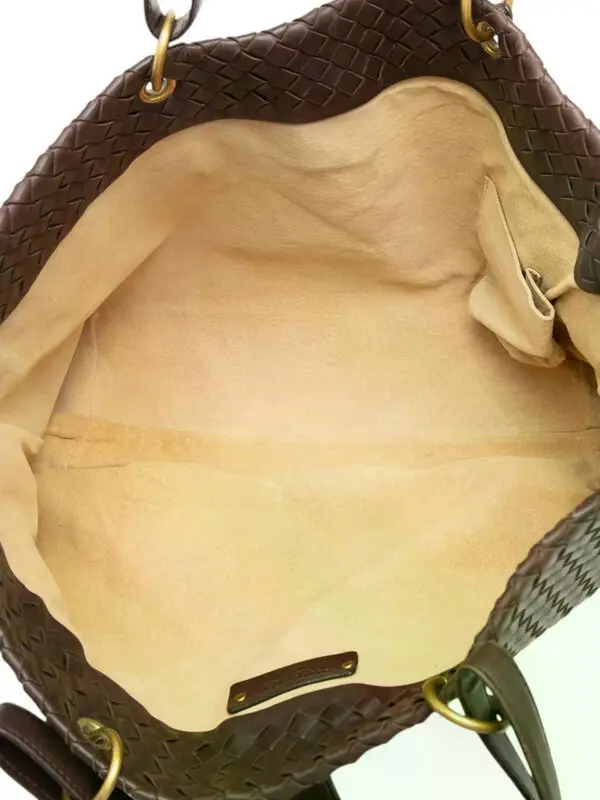 Bottega Veneta 2007 Large Nappa Intrecciato Capri Tote Bag
