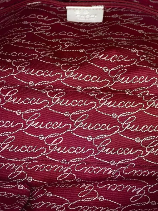 Gucci Canvas Web Tote Bag