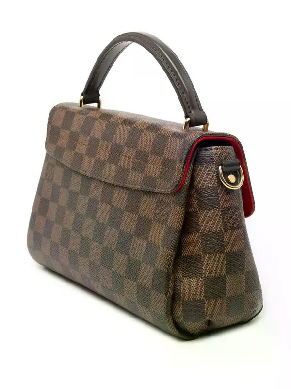 LOUIS VUITTON Damier Ebene Croisette Satchel - Brown