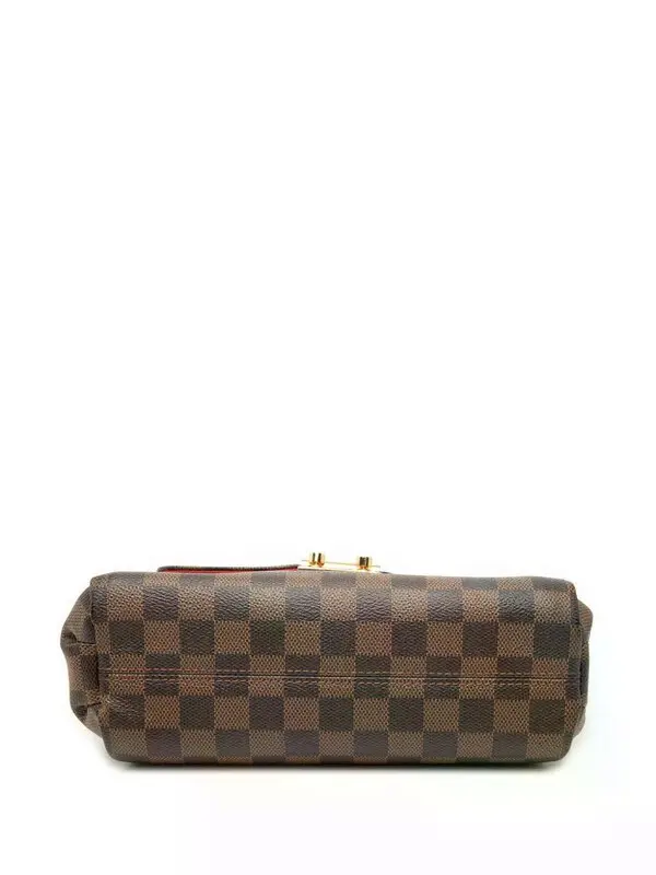 LOUIS VUITTON Damier Ebene Croisette Satchel - Brown