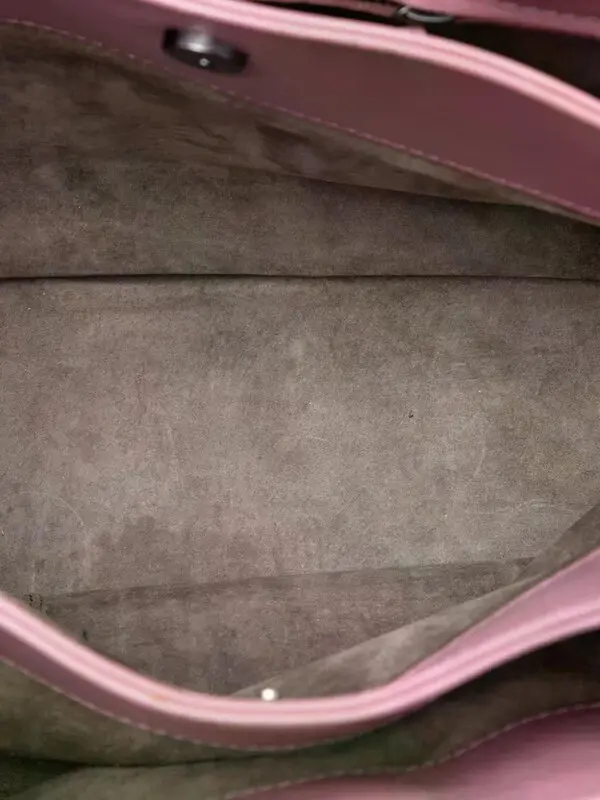 Bottega Veneta Small Nappa Intrecciato Roma Satchel - Pink