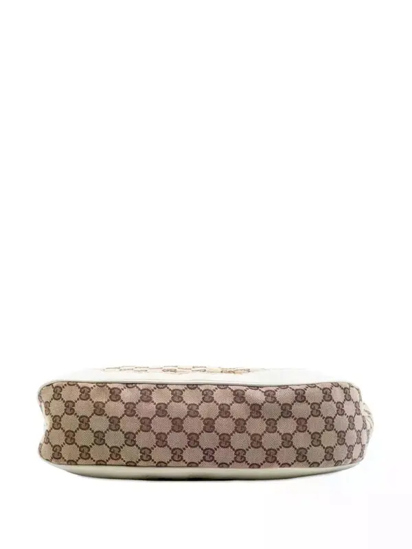 Gucci Gg Canvas Charlotte Crossbody Bag - White