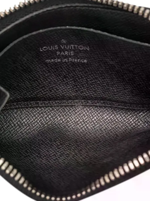 LOUIS VUITTON Taiga Porte Monnaie Jour Coin Pouch 2019
