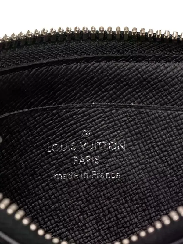 LOUIS VUITTON Taiga Porte Monnaie Jour Coin Pouch 2019