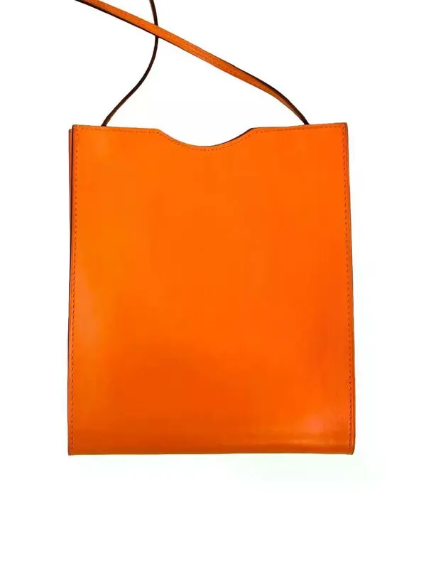 Hermès Box Calf Onimaitou Pochette - Orange