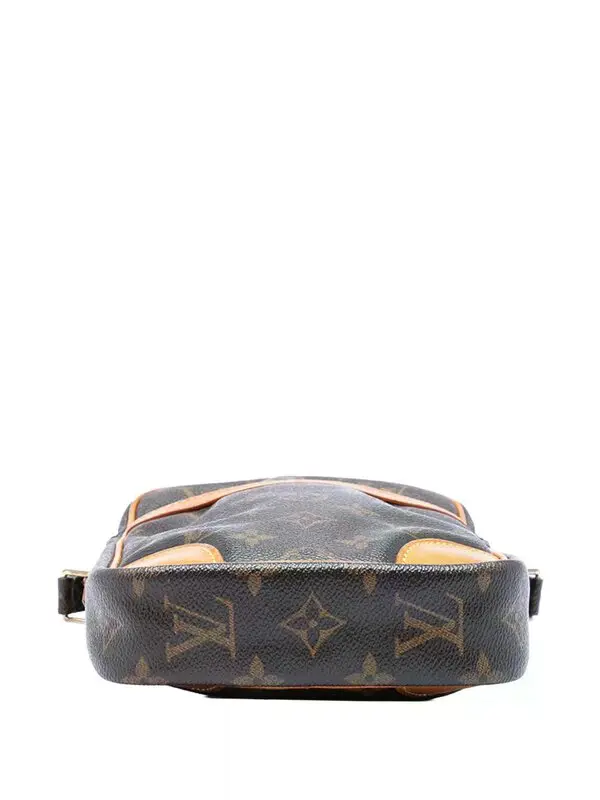 LOUIS VUITTON 1999 Monogram Danube Crossbody Bag - Brown