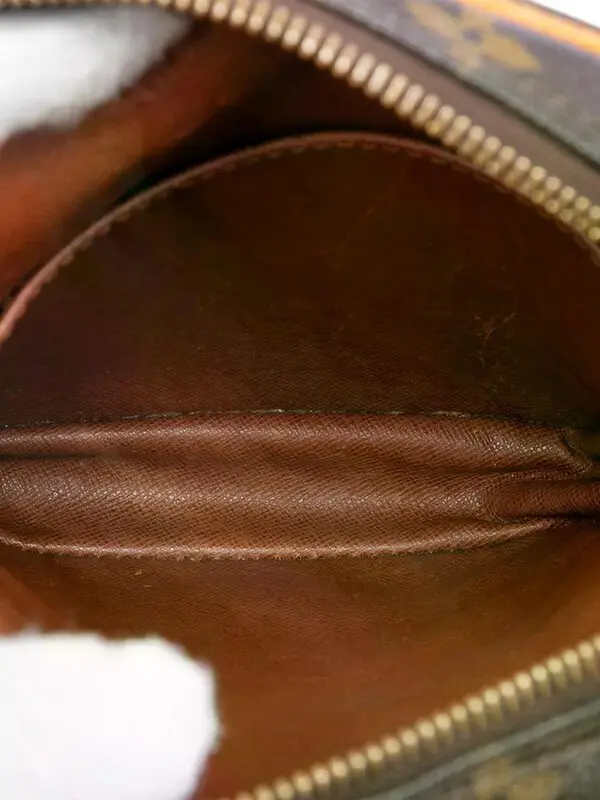 LOUIS VUITTON 1999 Monogram Danube Crossbody Bag - Brown