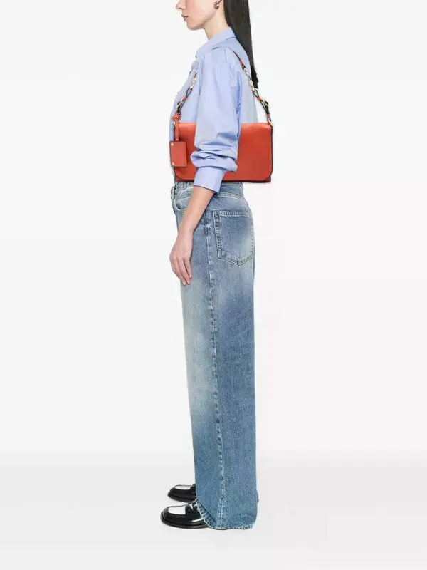 Gucci Leather Harness Shoulder Bag
