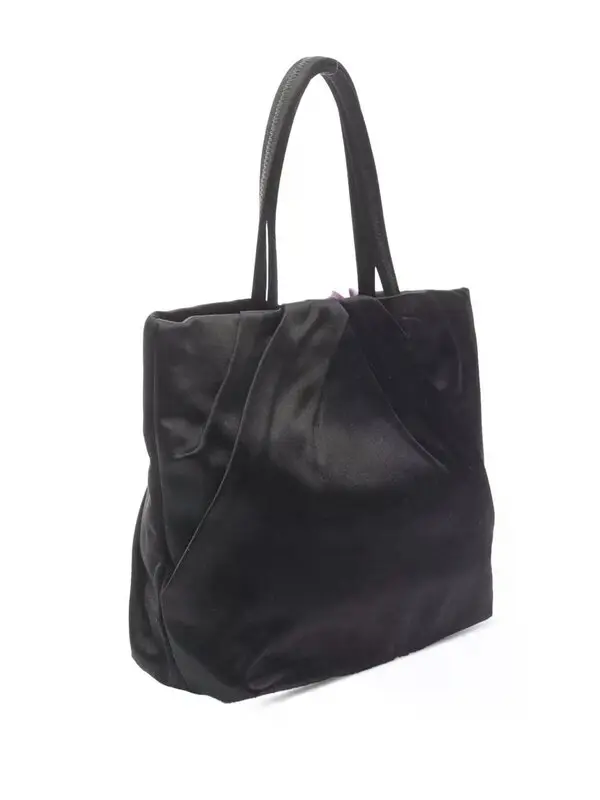 Prada 2010-2025 Satin Floral Handbag