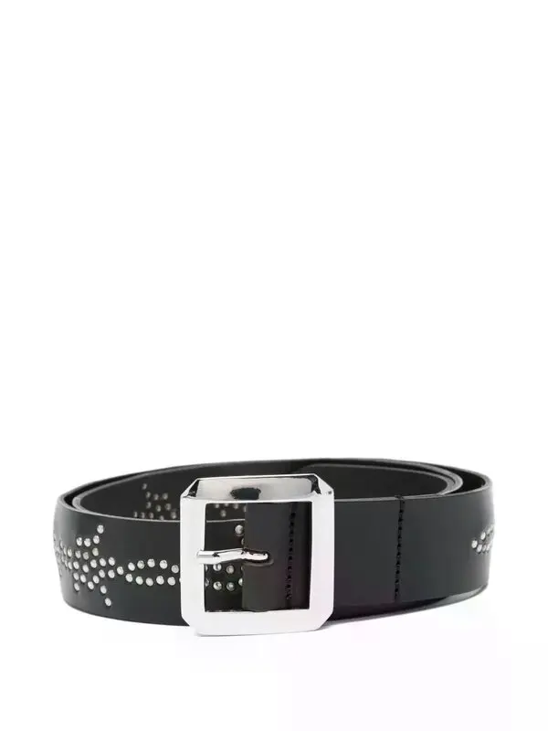 HTC LOS ANGELES Studded Belt - Black