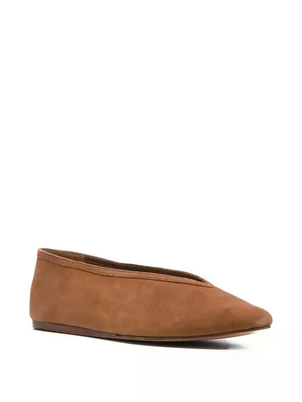 Manebí Almond Flat Ballet Flats - Brown