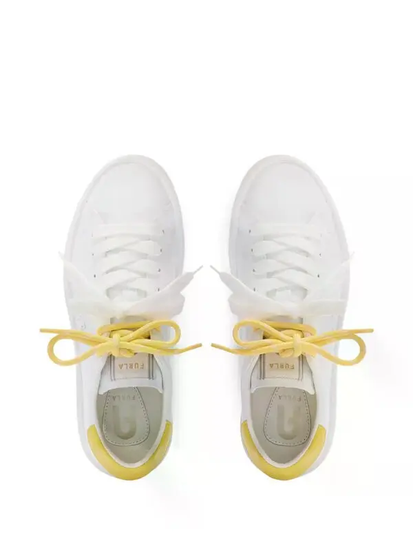 Furla Lace-up Hype Sneakers - White