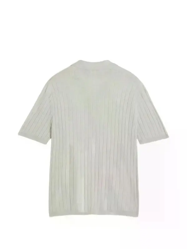 Maison Kitsuné Fox Head Ribbed T-shirt
