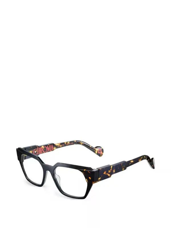 ETNIA BARCELONA Geometric Eyeglasses - Black
