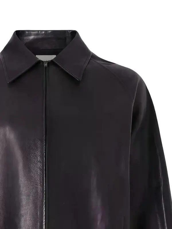 THE ROW Leather Jacket