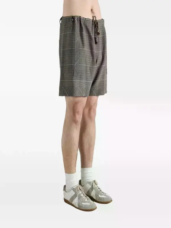 KIKO KOSTADINOV Checked Shorts