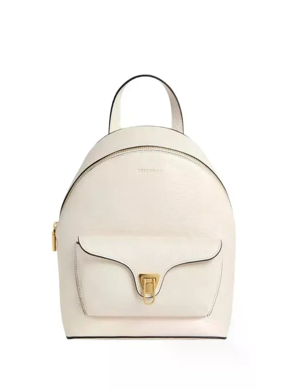 COCCINELLE Small Beat Generation Backpack - Neutrals