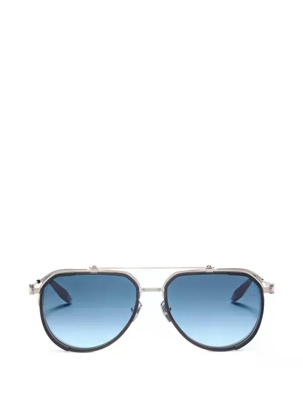 AKONI Spitzer Browline Sunglasses - Grey