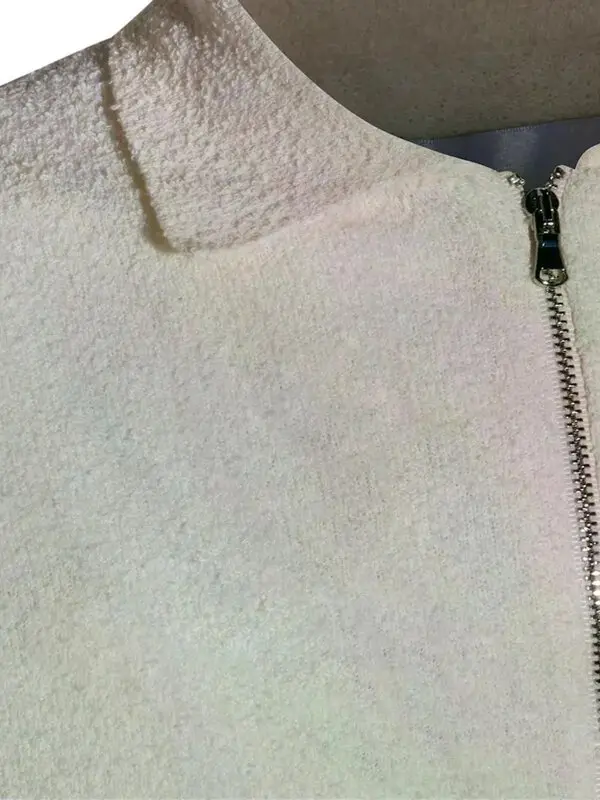 SEVEN GAUGE Textured Zip Polo Shirt