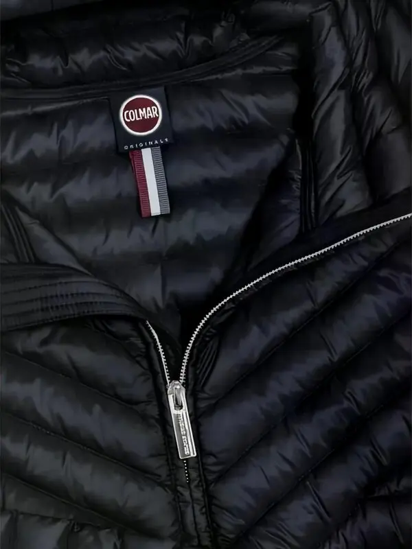 COLMAR Hooded Padded Coat - Black