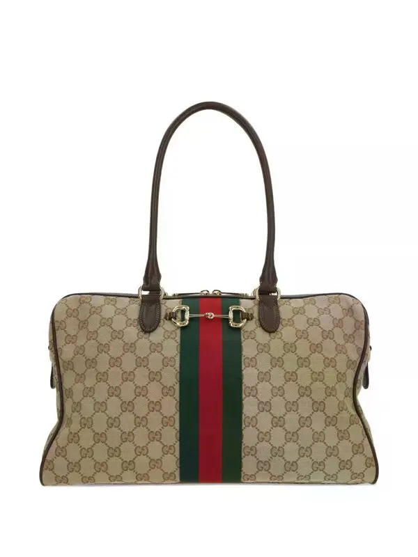 Gucci Large Borsetto Duffle Bag - Neutrals