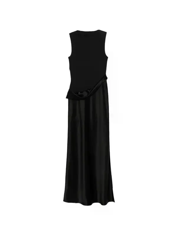 Nanushka Draped Maxi Dress - Black