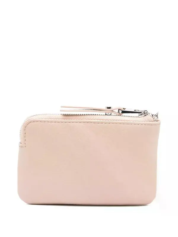 GIANNI CHIARINI Grained Leather Wallet - Neutrals