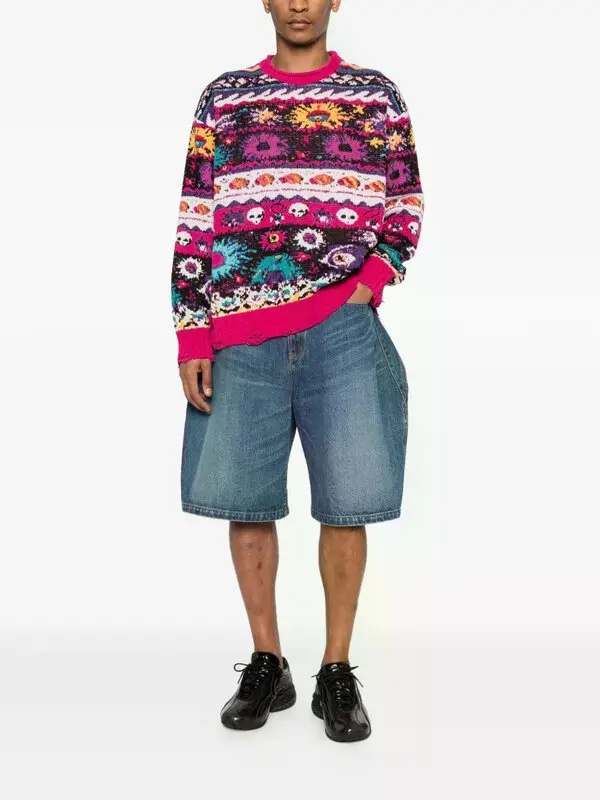 KHOKI Pocket Denim Shorts