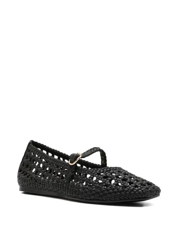 ZOLFO Woven Strap Ballet Flats