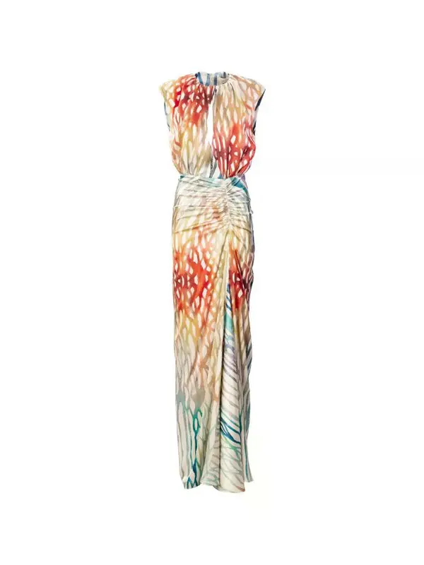 Silvia Tcherassi Samaira Printed Maxi Dress