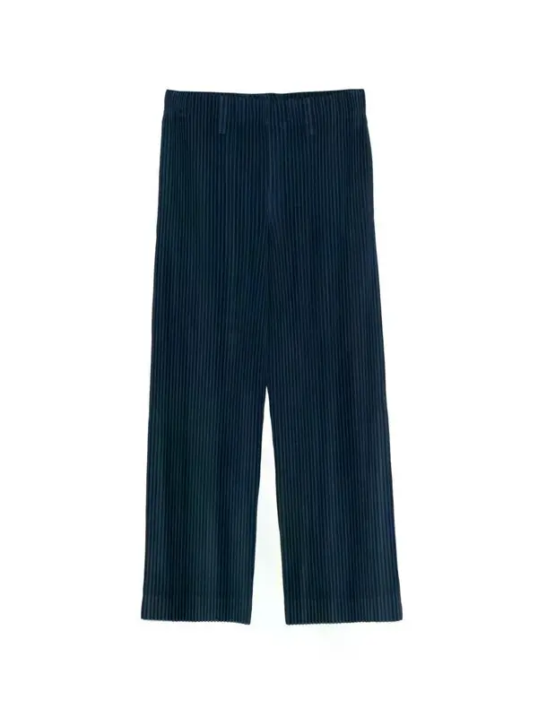Issey Miyake Pleated Trousers - Blue