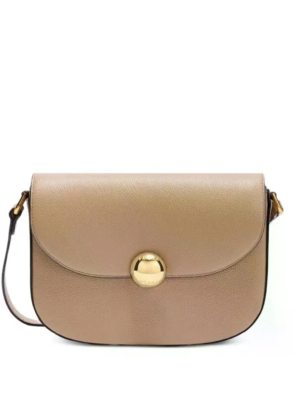 Furla Moonlight S Leather Shoulder Bag - Neutrals