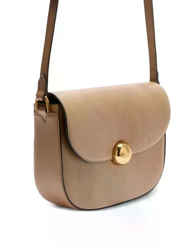 Furla Moonlight S Leather Shoulder Bag - Neutrals