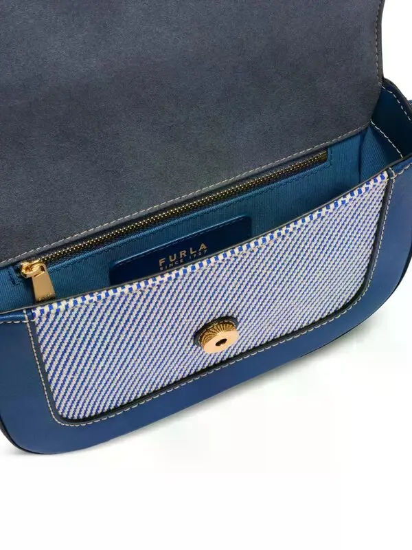 Furla Mini Moonlight Crossbody Bag - Blue