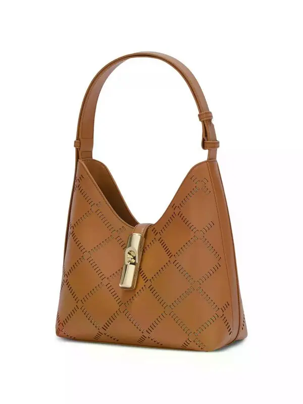 Furla Goccia Small Hobo Bag - Brown