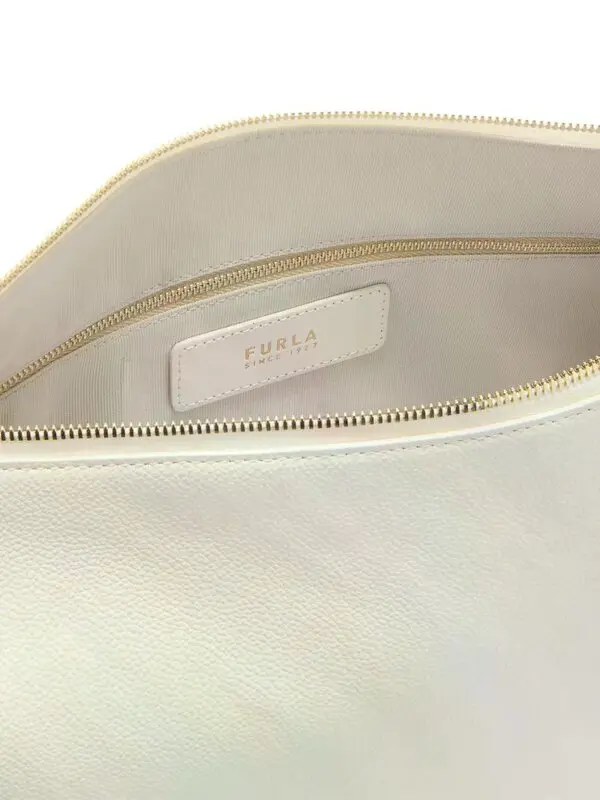 Furla Debby Large Shoulder Bag - White