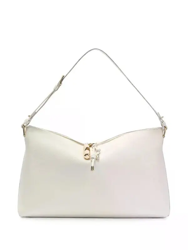 Furla Debby Large Shoulder Bag - White