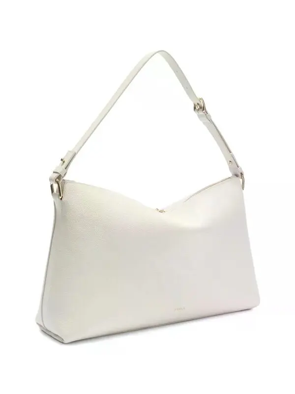 Furla Debby Large Shoulder Bag - White