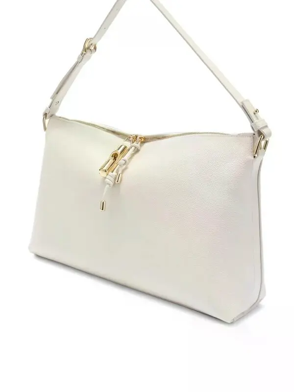 Furla Debby Large Shoulder Bag - White