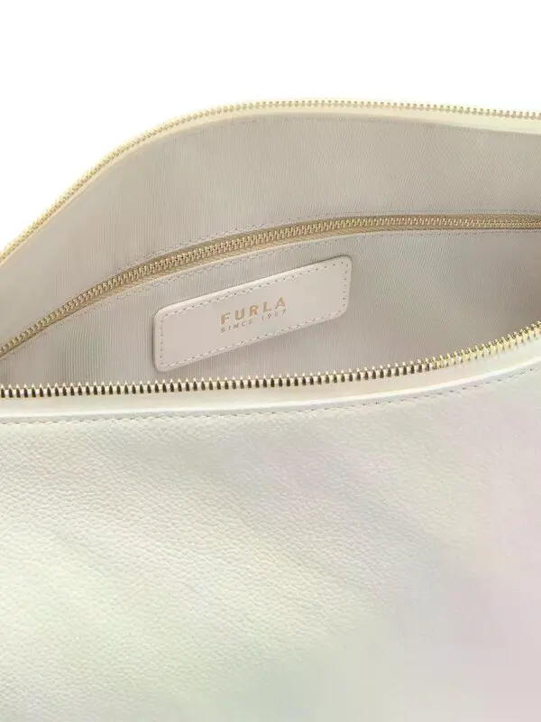 Furla Debby Large Shoulder Bag - White