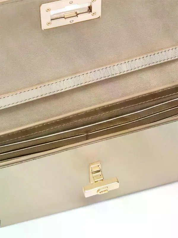 Furla Top-handle Clutch - Gold