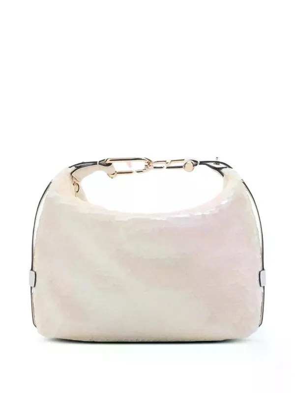 Furla Tonie Sequin Shoulder Bag - Neutrals