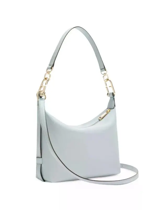 Furla Tonie Leather Clutch Bag - Blue
