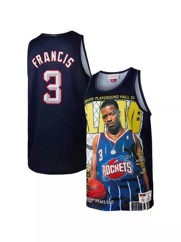 Mitchell & Ness Steve Francis Tank Top - Blue