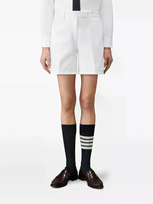 Thom Browne Flat-front Shorts