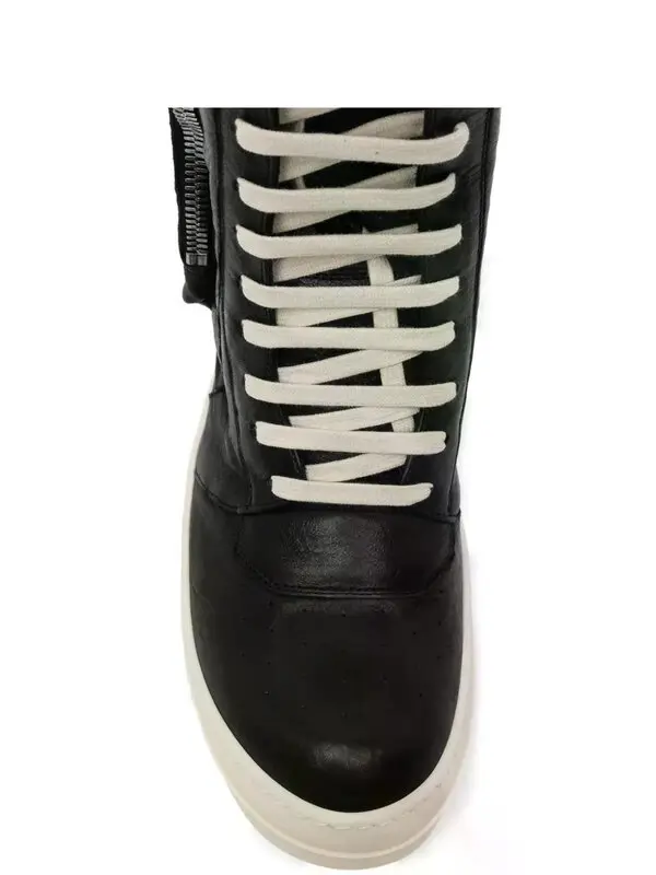 Rick Owens Cargo Geobasket Boots - Black