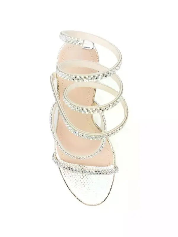TWENTY FOURHAITCH Zejda Embellished Spiral Sandals